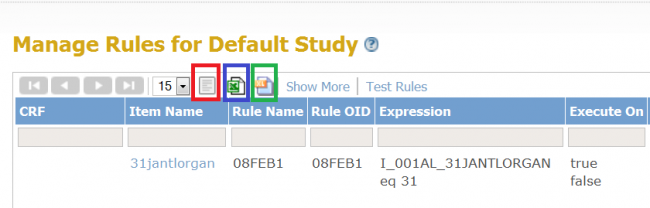 Manage Rules - OpenClinica Reference Guide